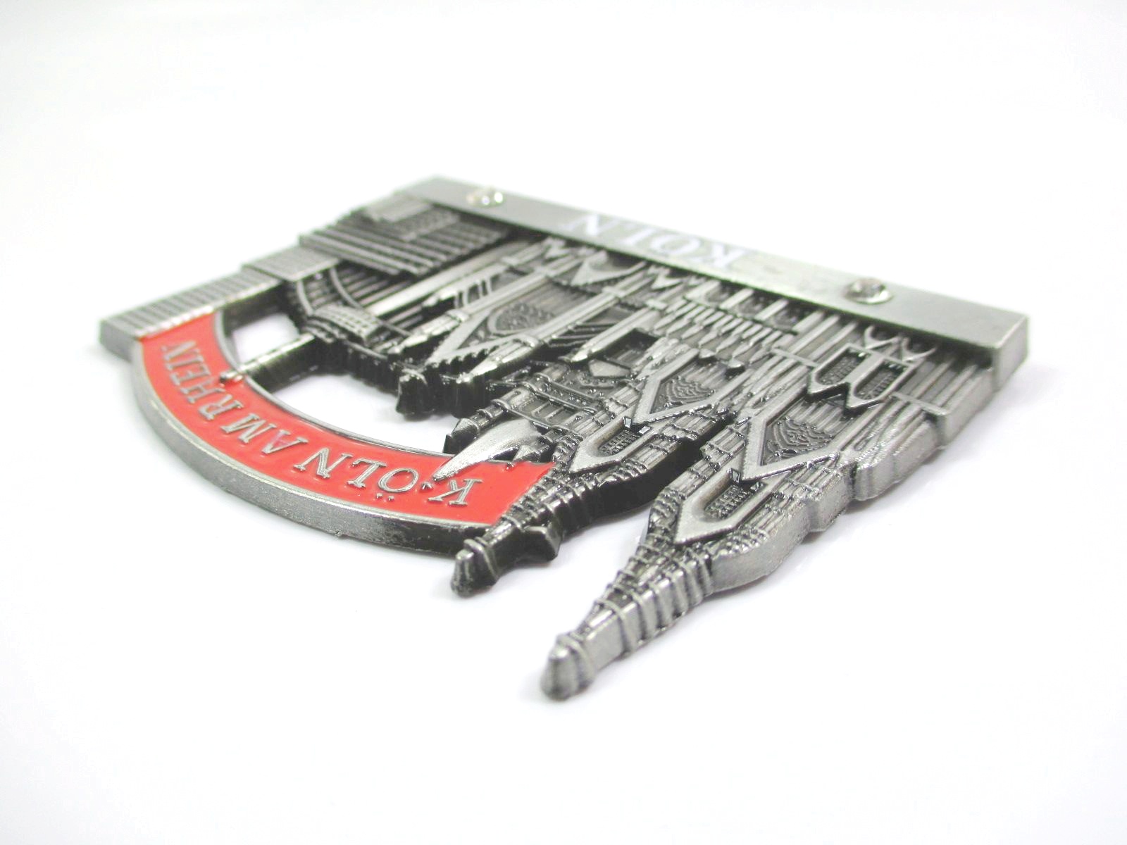 Köln Cologne Dom Collage 3D Metall Fridge Magnet Souvenir Germany edel