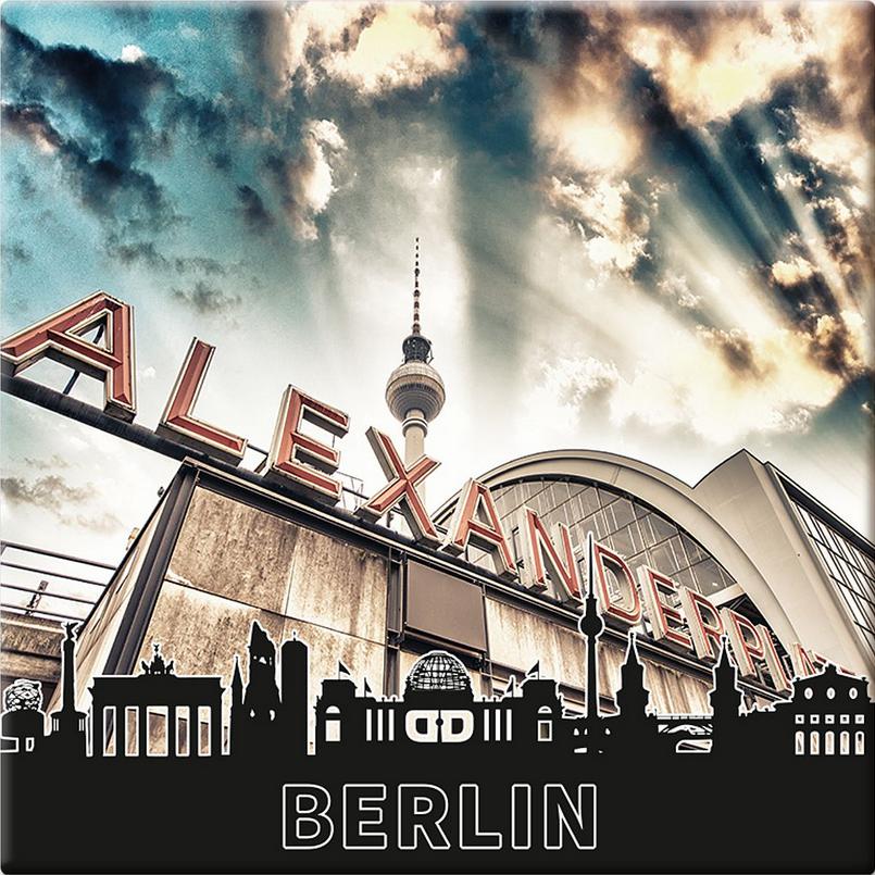 Berlin Foto Magnet Alexanderplatz Funkturm Souvenir Germany